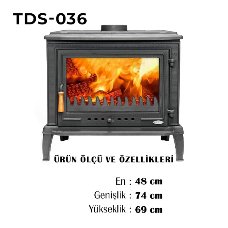 Plazma X Kapalı Şömine Soba